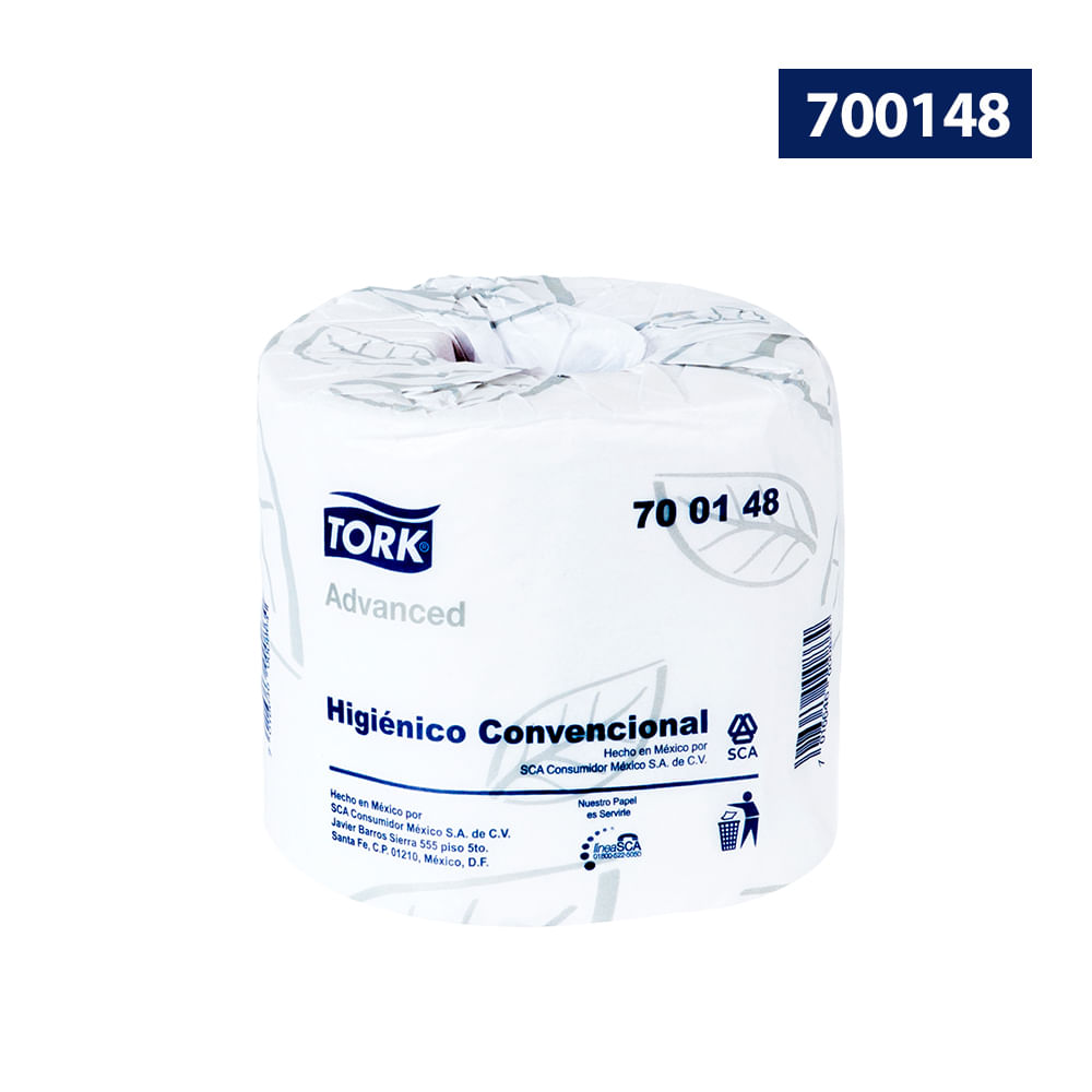 Papel Higiénico Tradicional Advanced 48 Paq / 500 hjs | Tork